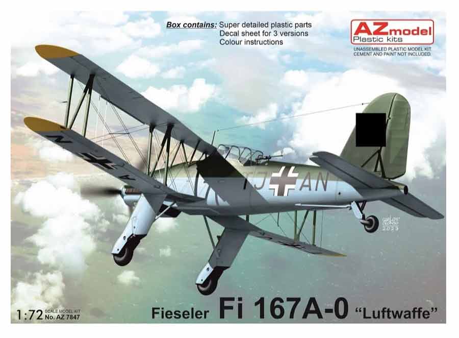 Fieseler Fi 167 A-0 Luftwaffe - Nekomodels maquetas