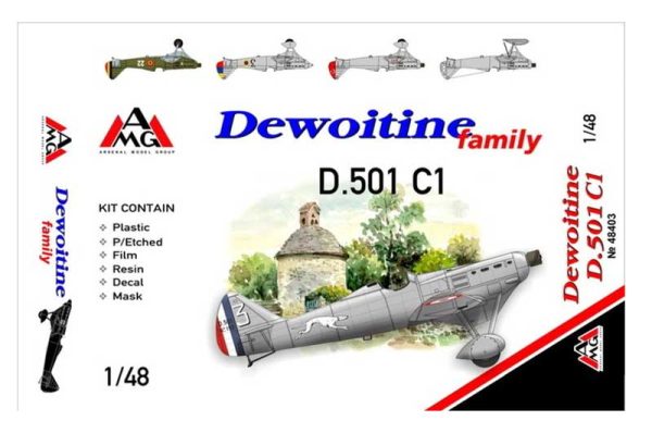 Dewoitine D,510 C1 - Nekomodels maquetas