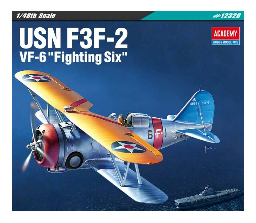 US Navy Fighter F3F-2 - Nekomodels maquetas